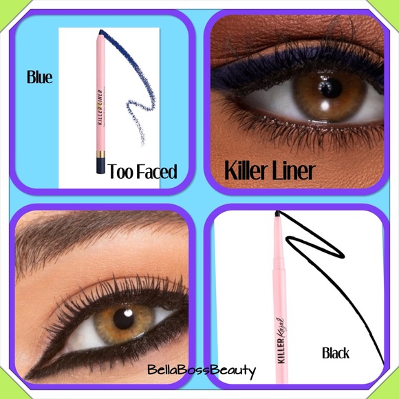 Too Faced | Makeup | 2 Too Faced Killer Liner In Intense Black And Navy ...